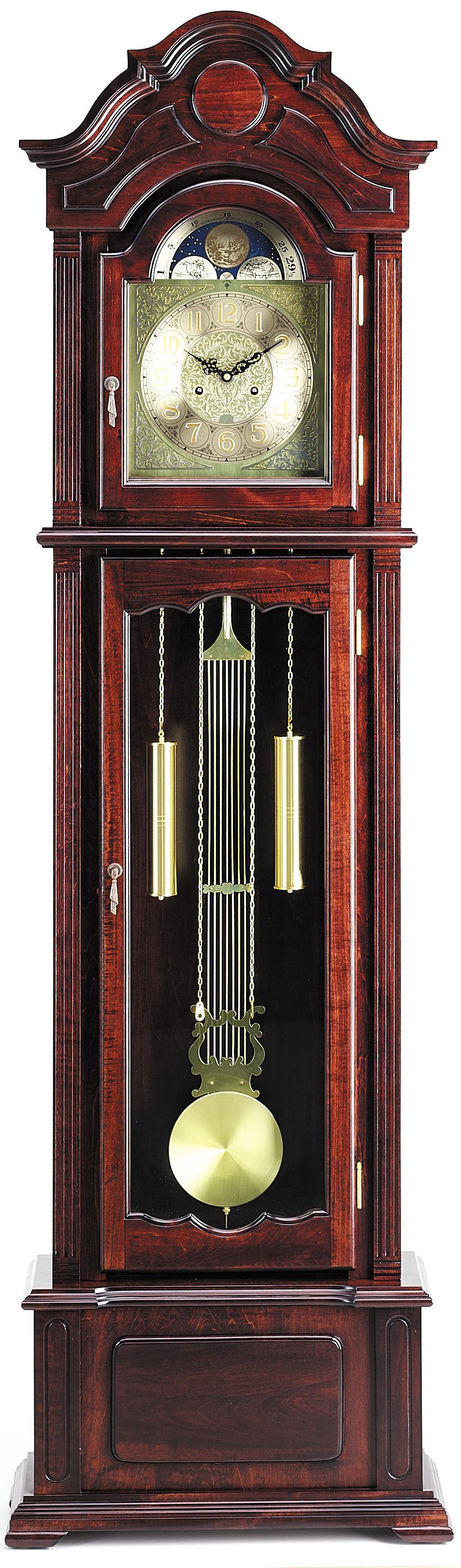 Acme Furniture Grandfather Clocks Dark Walnut Finish Grandfather Clock